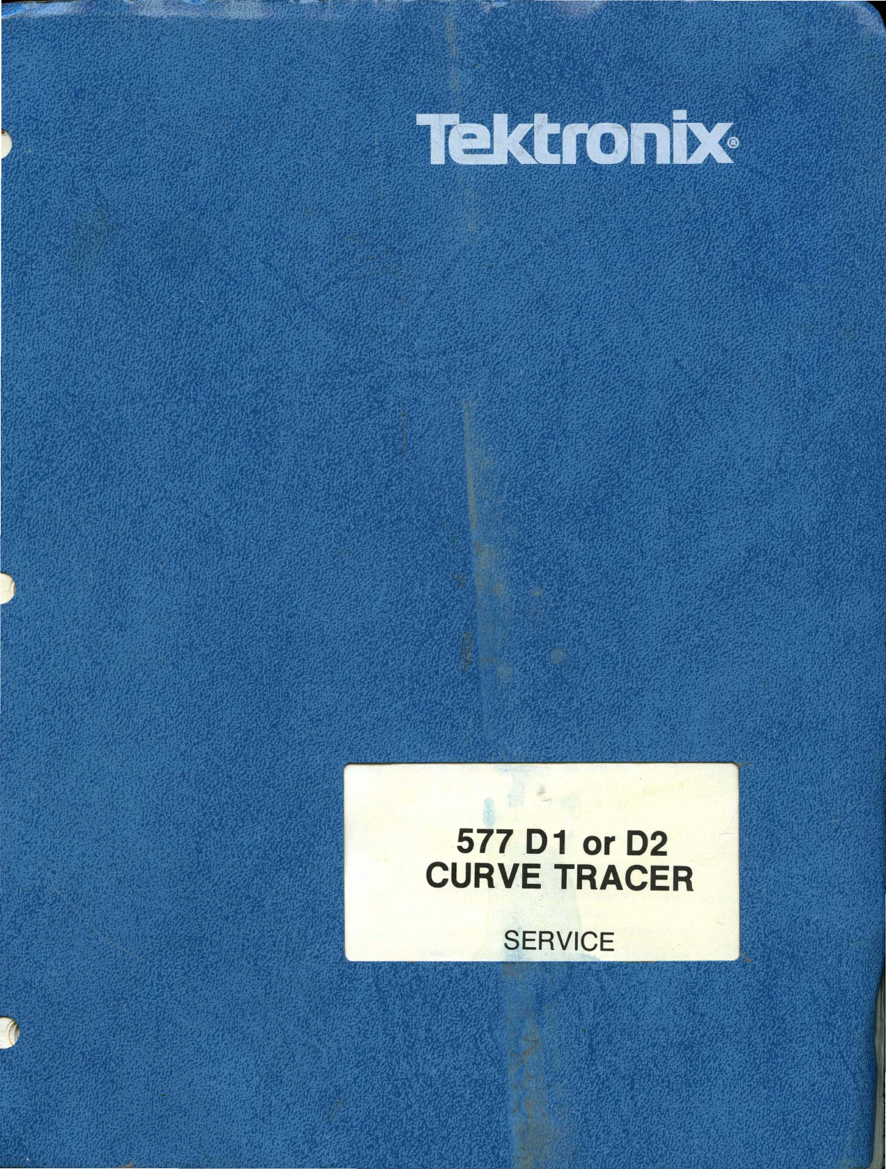 070 1414 00 Tektronix 577 Curve Tracer Service Feb88 00 Tektronix 577