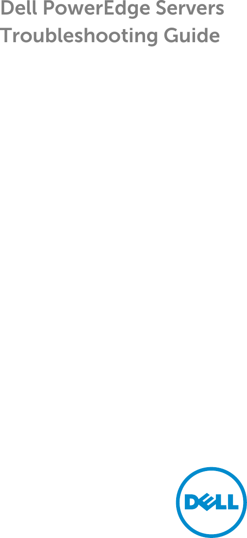 Dell PowerEdge Servers Troubleshooting Guide 1508076644poweredge r830 ...