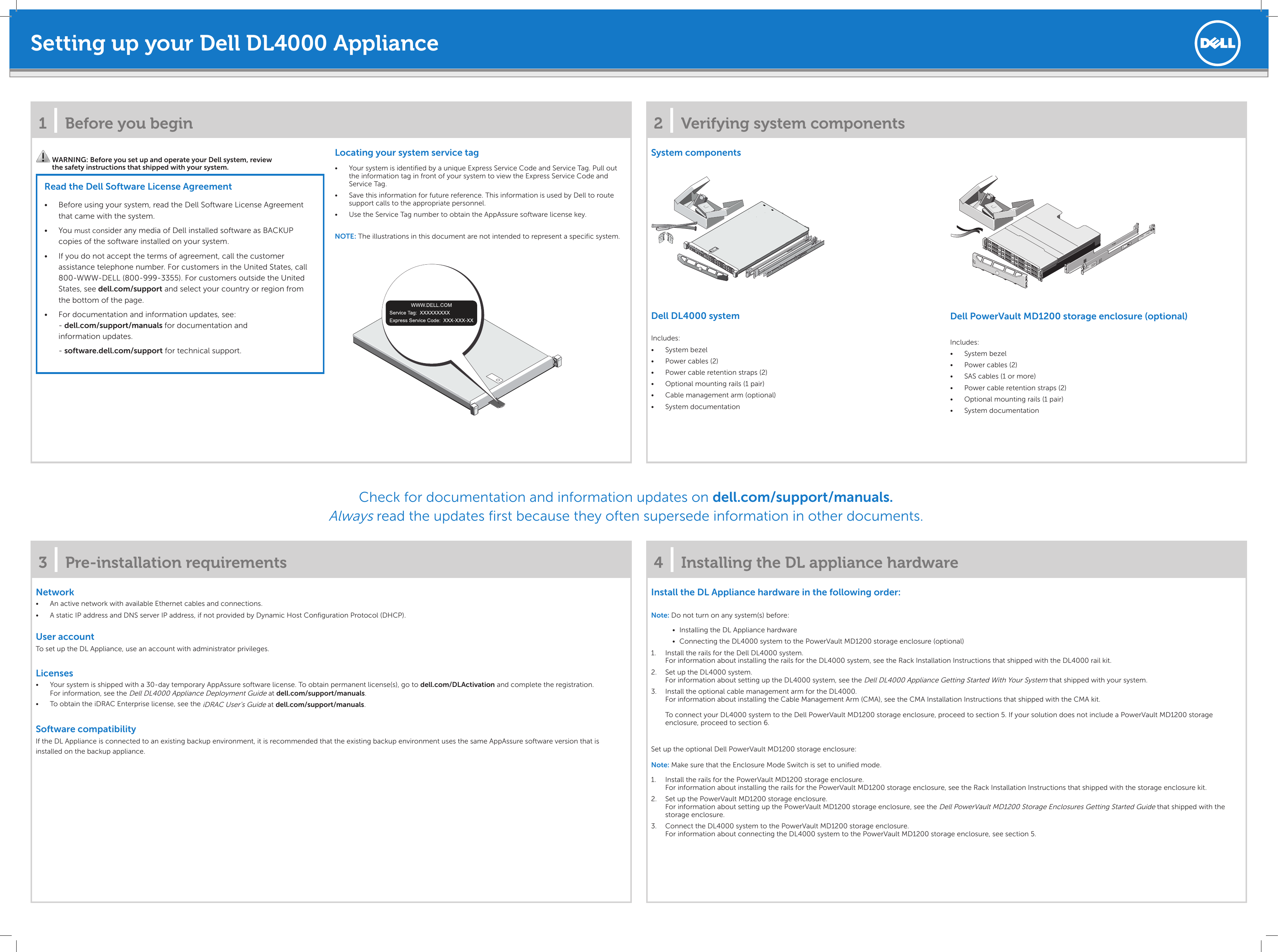 Setting Up Your Dell DL4000 Appliance 1508077977powervault Setup Guide2 ...