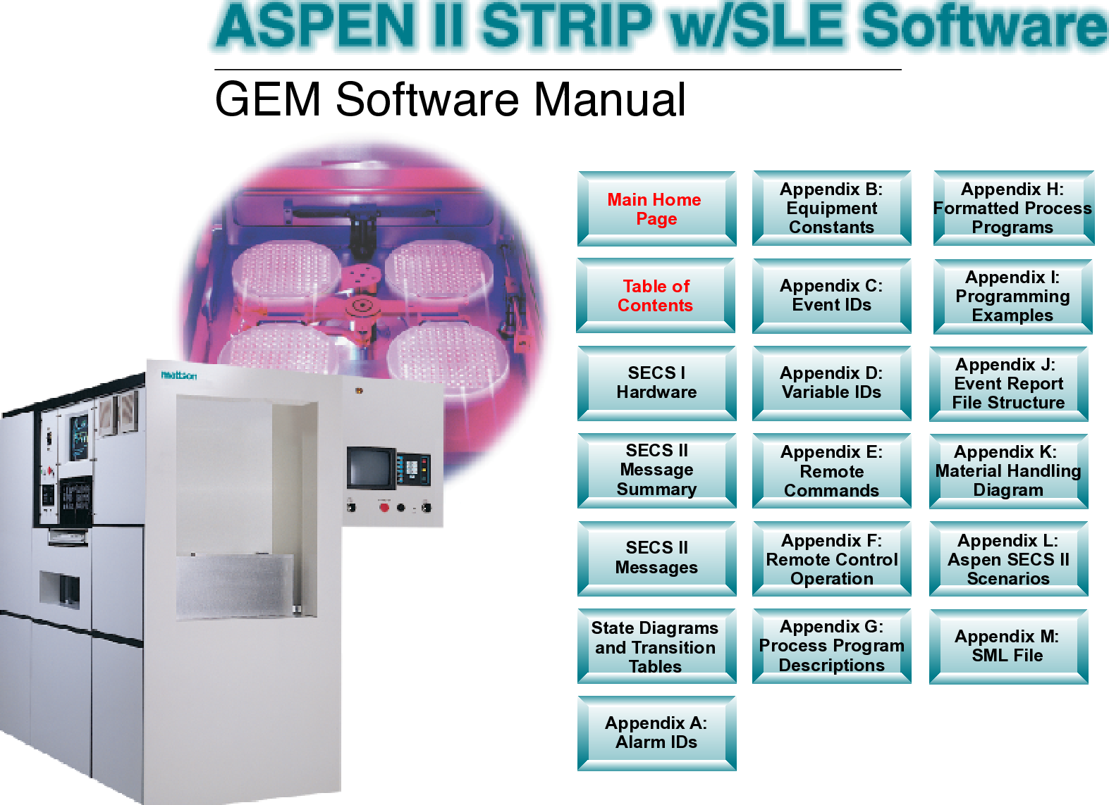 75 19567 00 Rev. A Aspen 2 SLE SECS GEM Manual