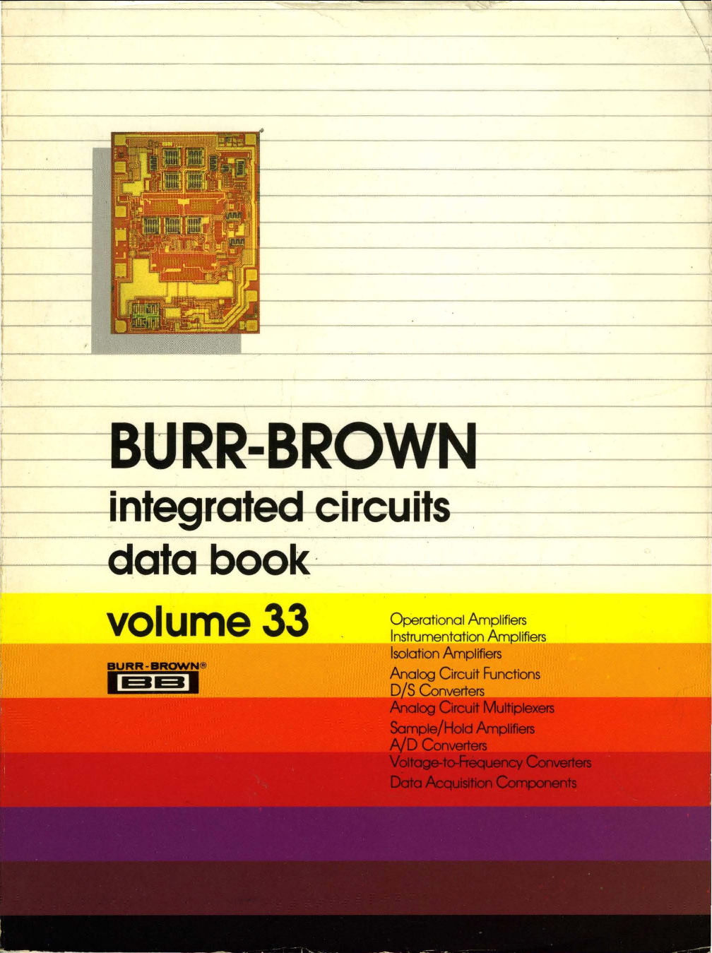 1989_Burr Brown_Integrated_Circuits_Data_Book 1989 Burr Brown Integrated Circuits Data Book
