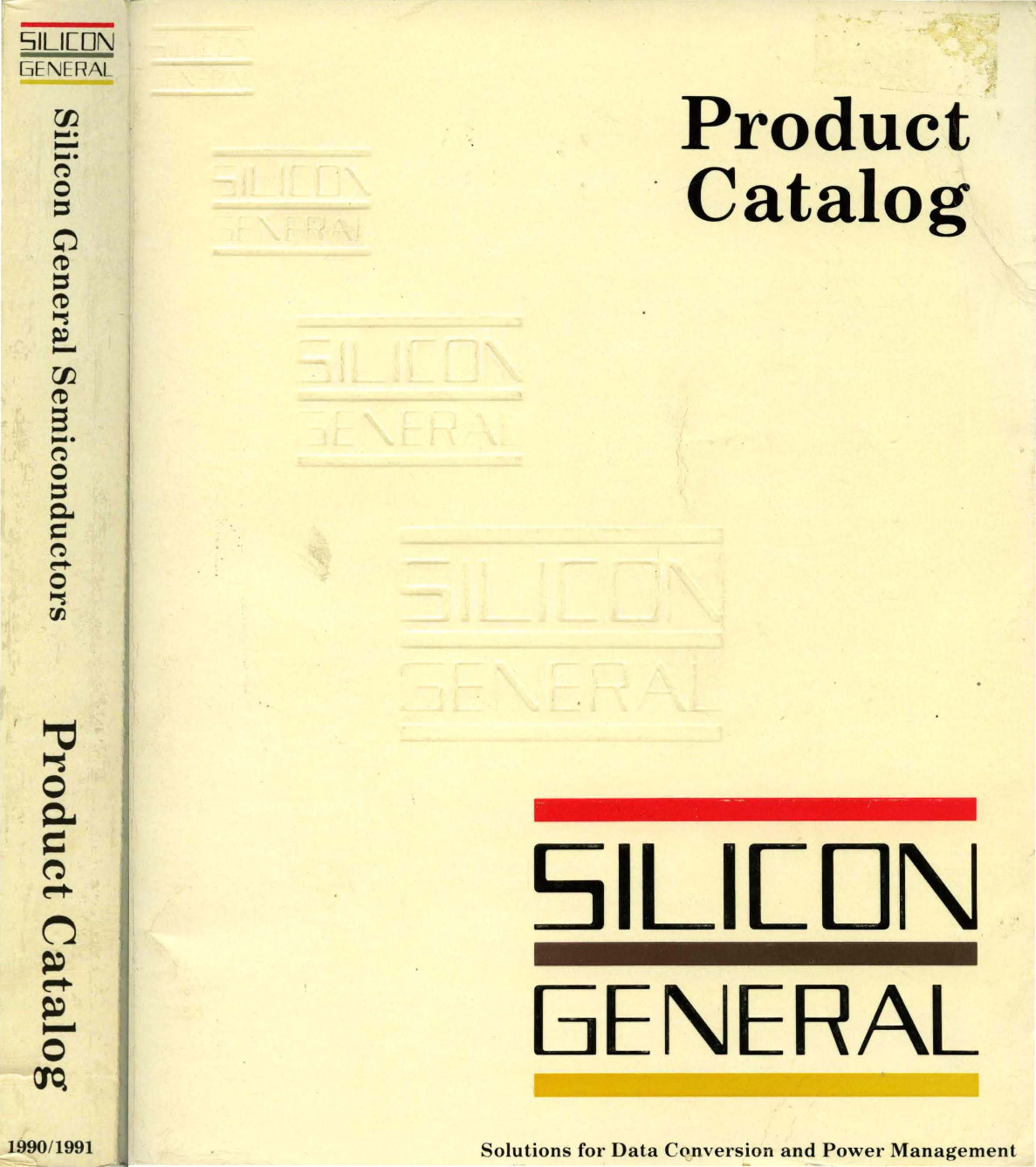 1990_Silicon_General_Product_Catalog 1990 Silicon General Product Catalog
