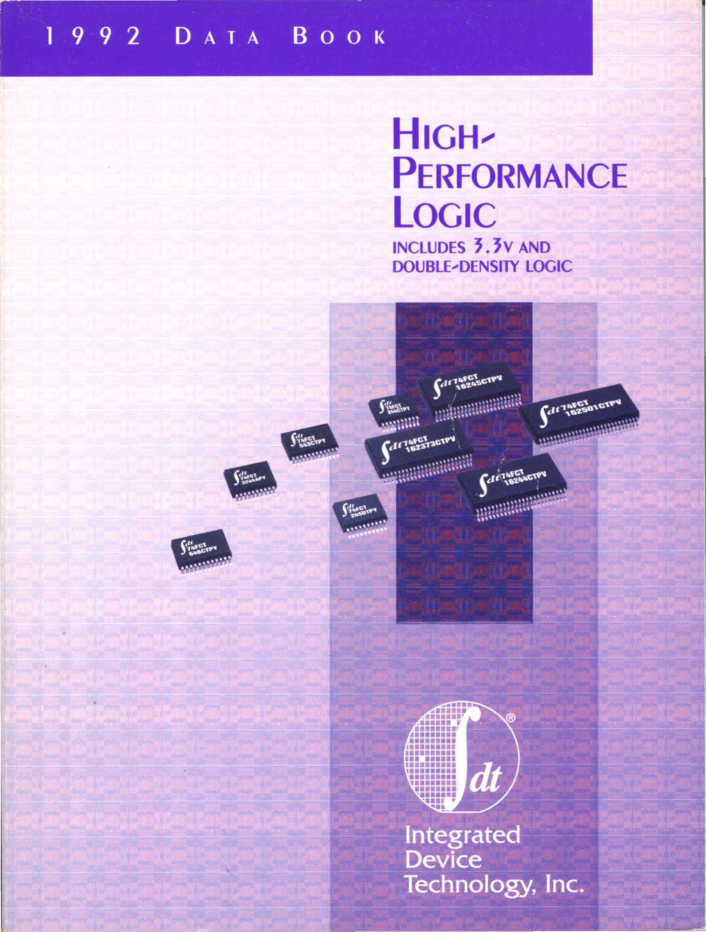 1992_IDT_High_Performance_Logic_Data_Book 1992 IDT High Performance ...