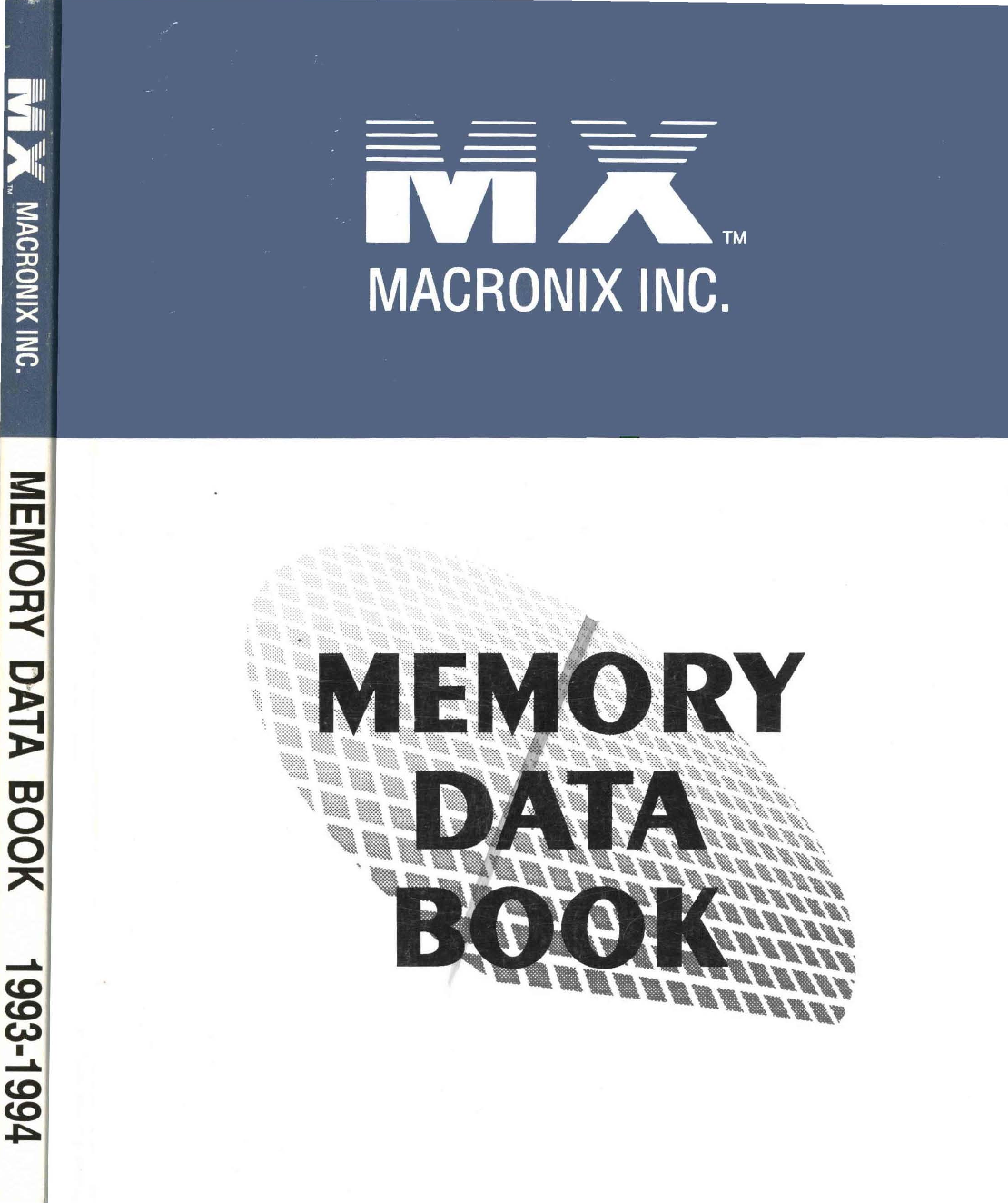 1993_Macronix_Memory_Data_Book 1993 Macronix Memory Data Book