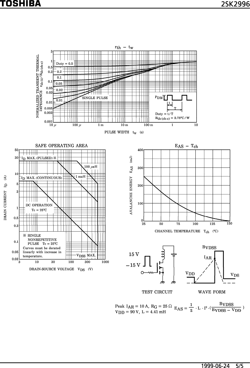 2SK2996 Datasheet. Www.s manuals.com. Toshiba