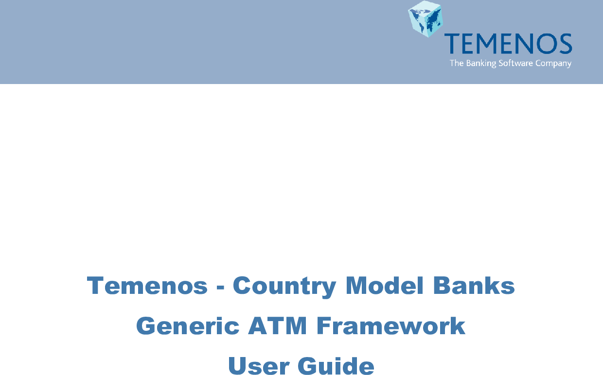 331014786 Generic ATM Interface User Guide