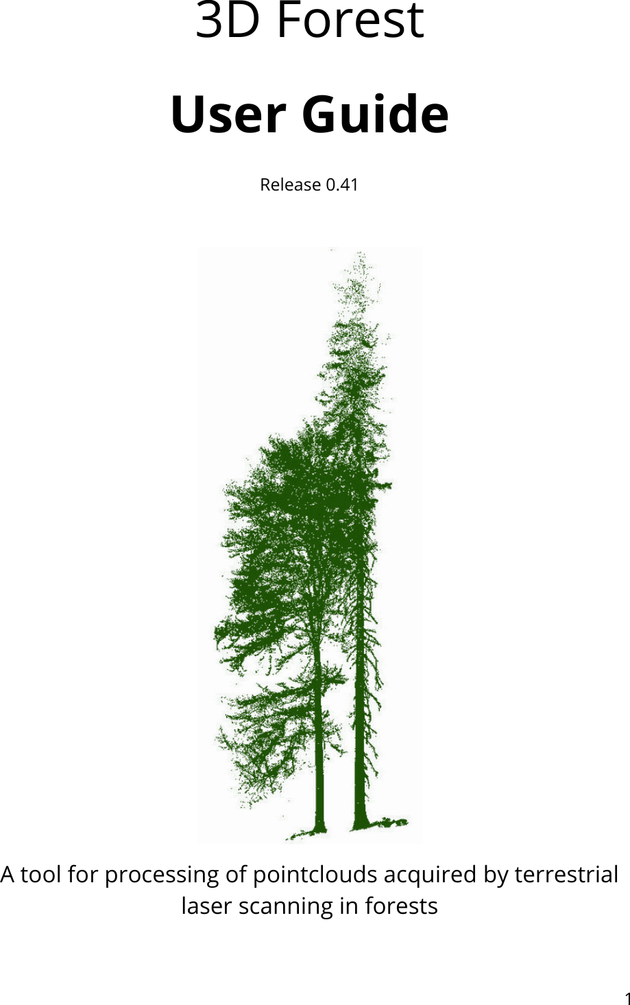 3D Forest User Guide 041