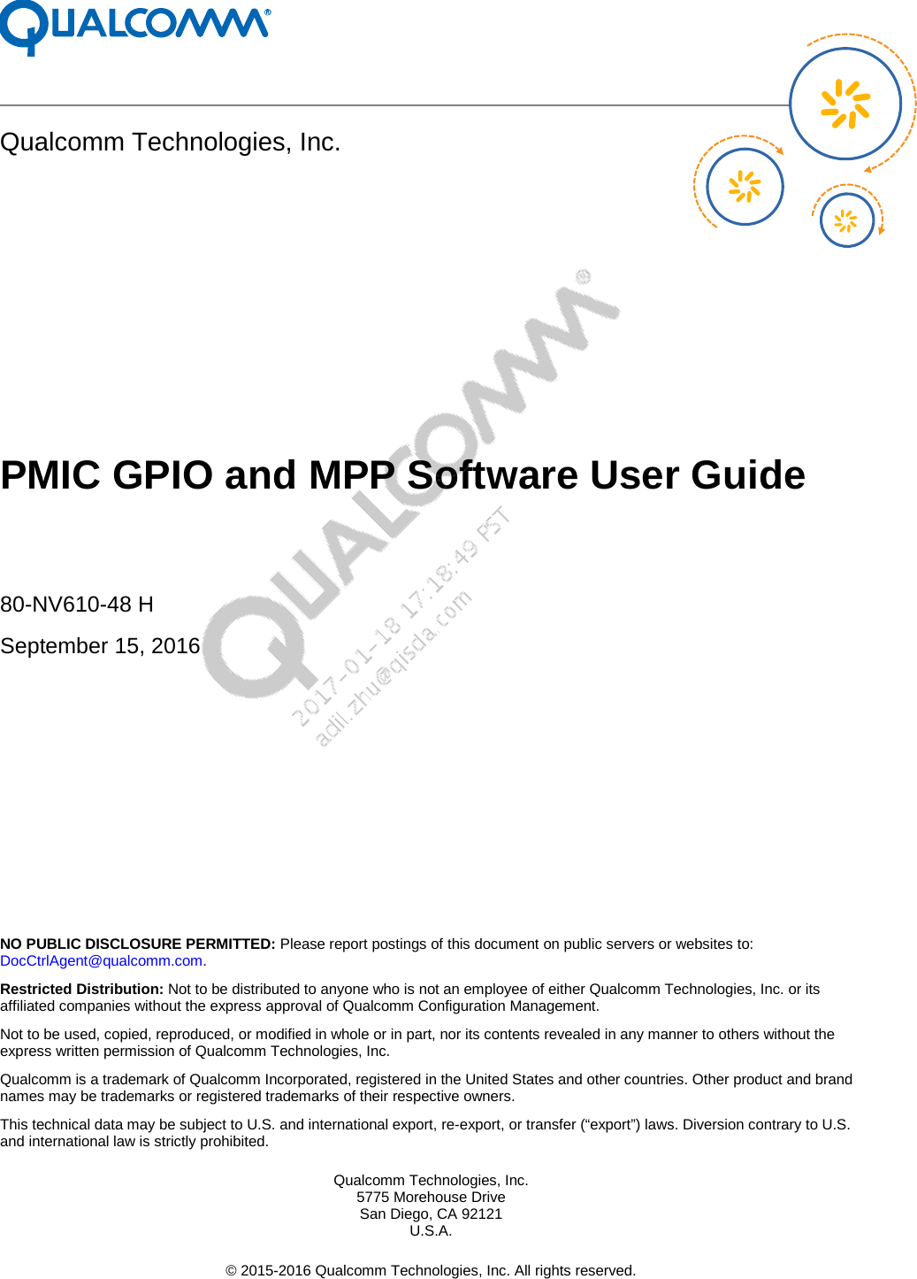 PMIC GPIO And MPP Software User Guide 80 NV610 48