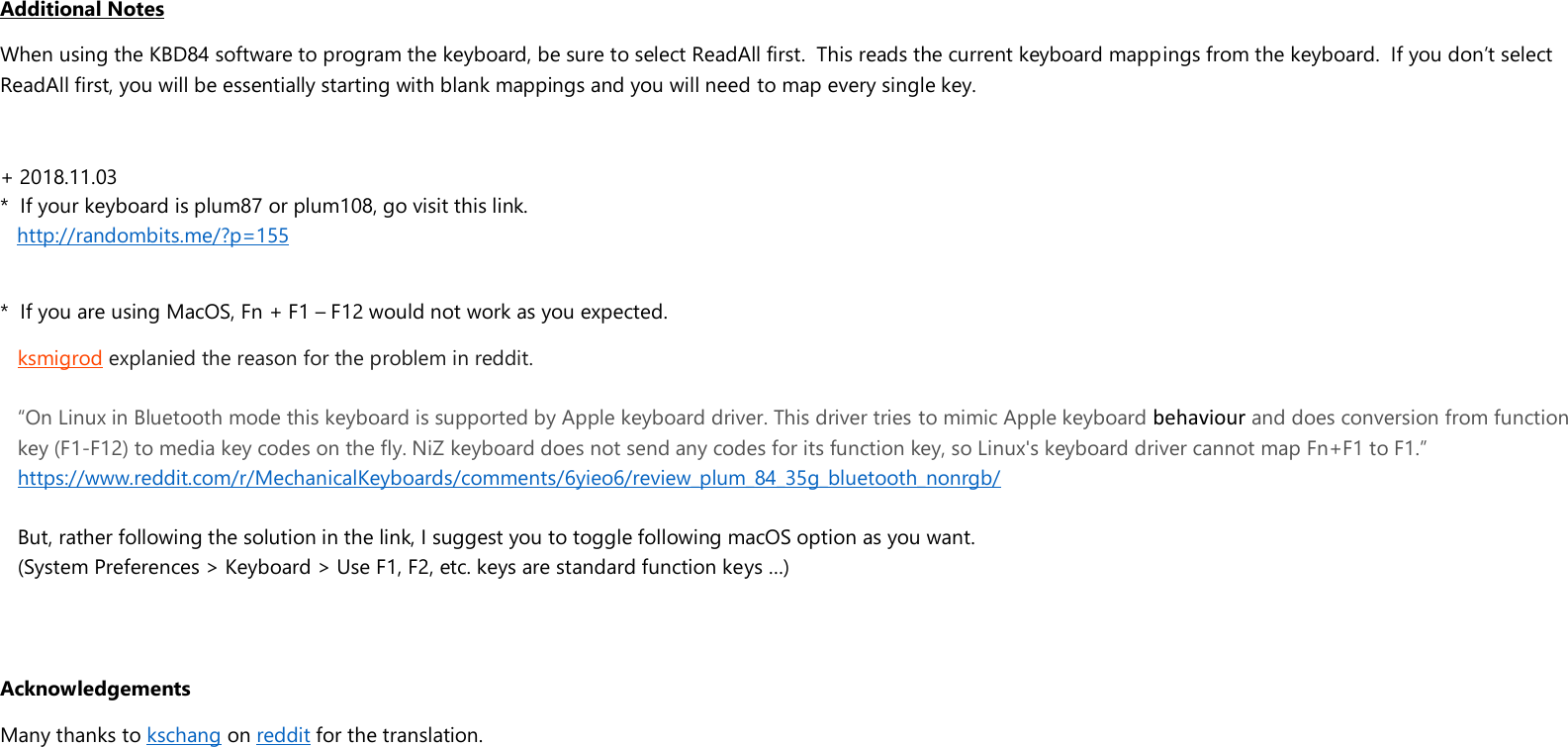 84EC Pro Ble English Manual