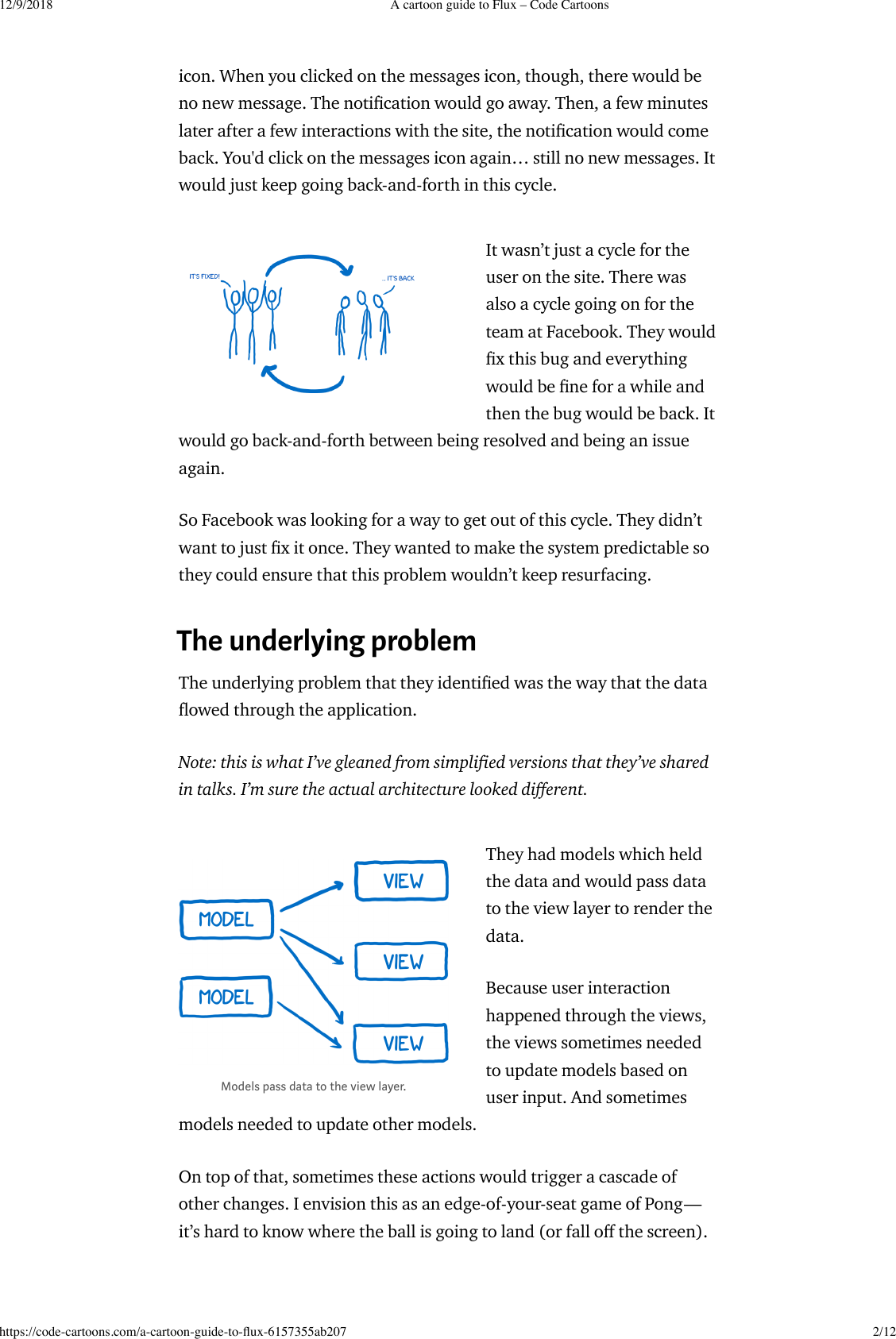 A Cartoon Guide To Flux – Code Cartoons