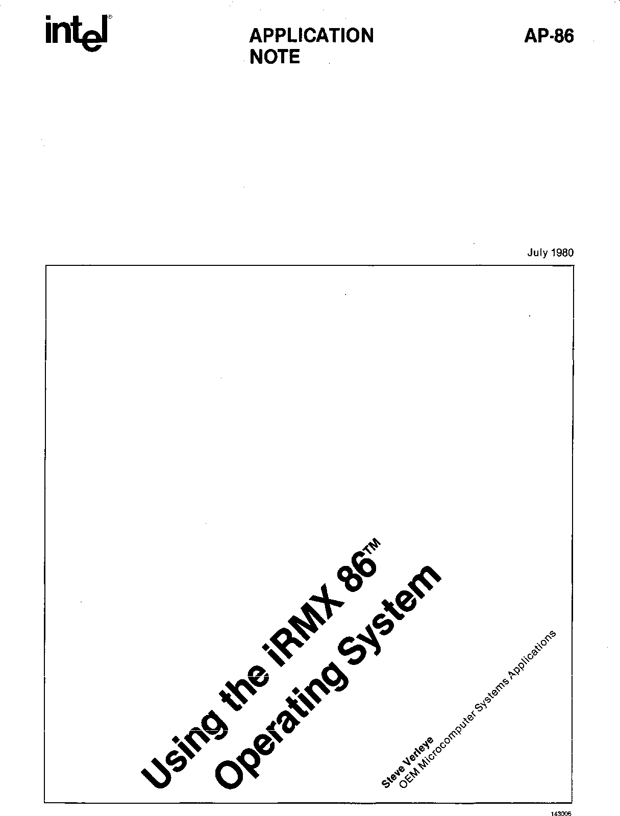 AP 86_Using_the_i RMX_86_Operating_System_Jul80 86 Using The I RMX ...