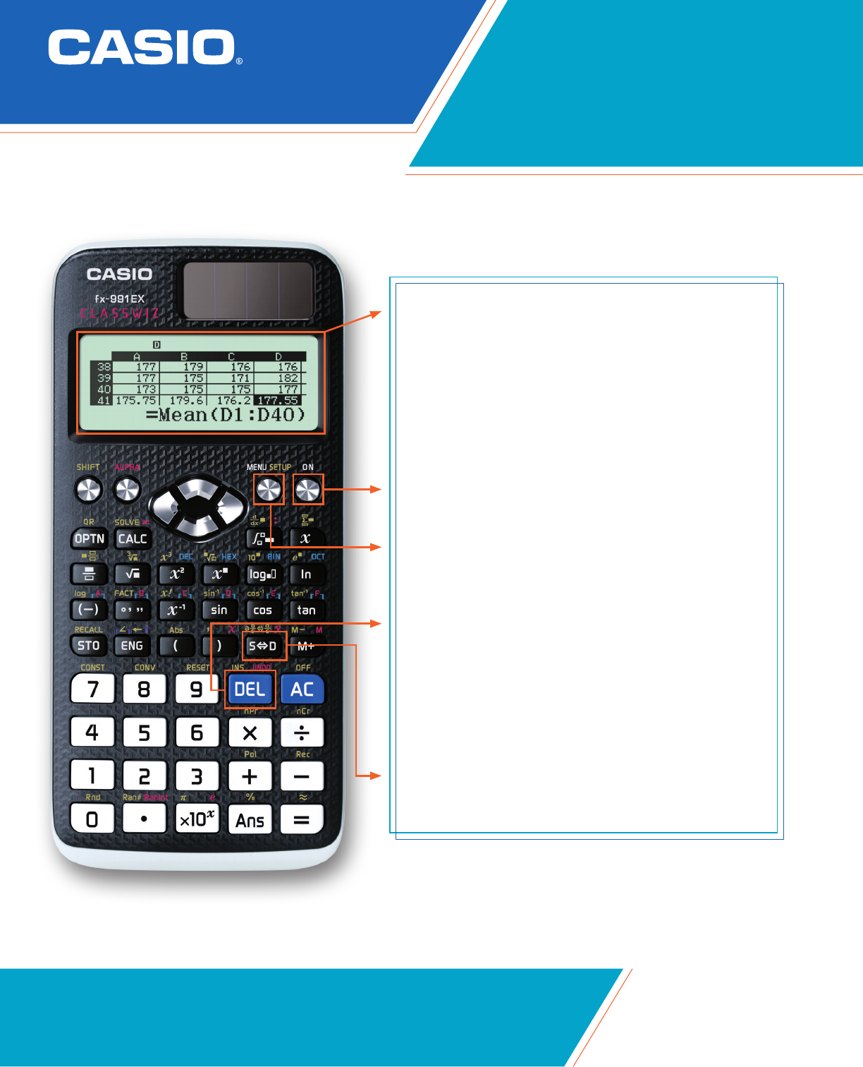 How To Find Standard Deviation On Calculator Casio Fx 991ex