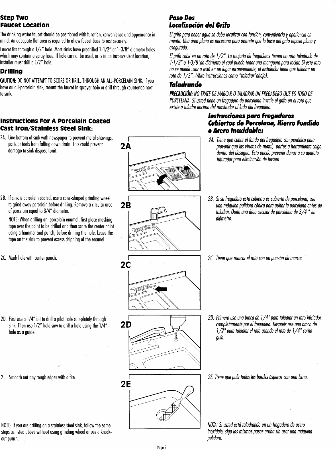 Ametek Kleen Plus SY 5167 Water Filter Installation & Operating ...