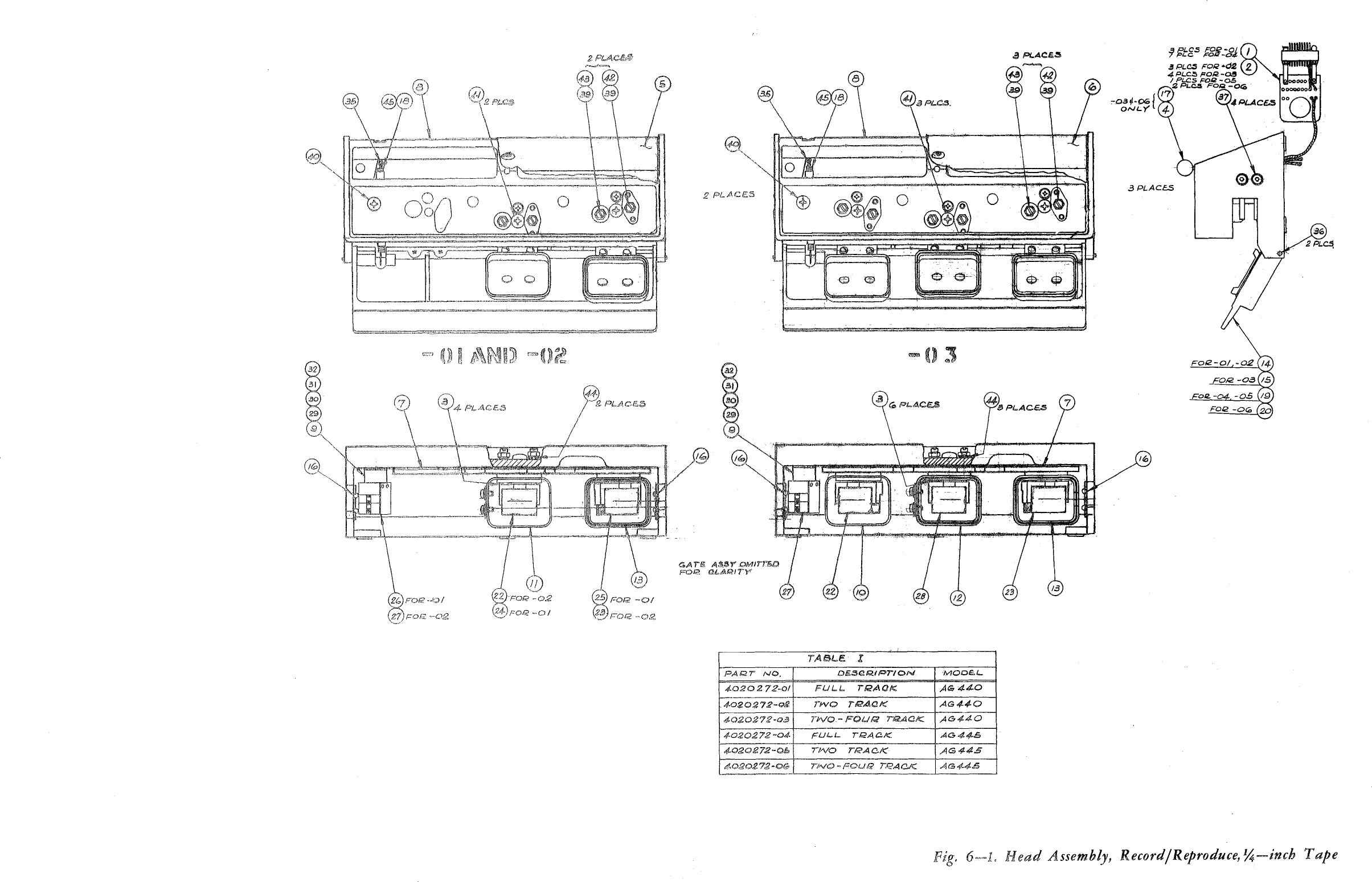 Ampex AG 440 Schematics
