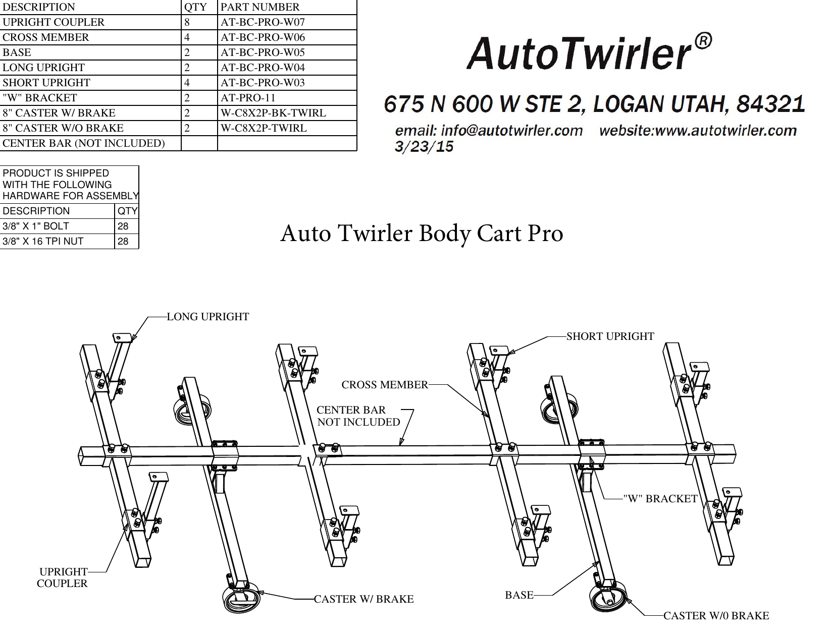 Auto_Twirler_Body_Cart_Pro_Instructions Auto Twirler Body Cart Pro ...