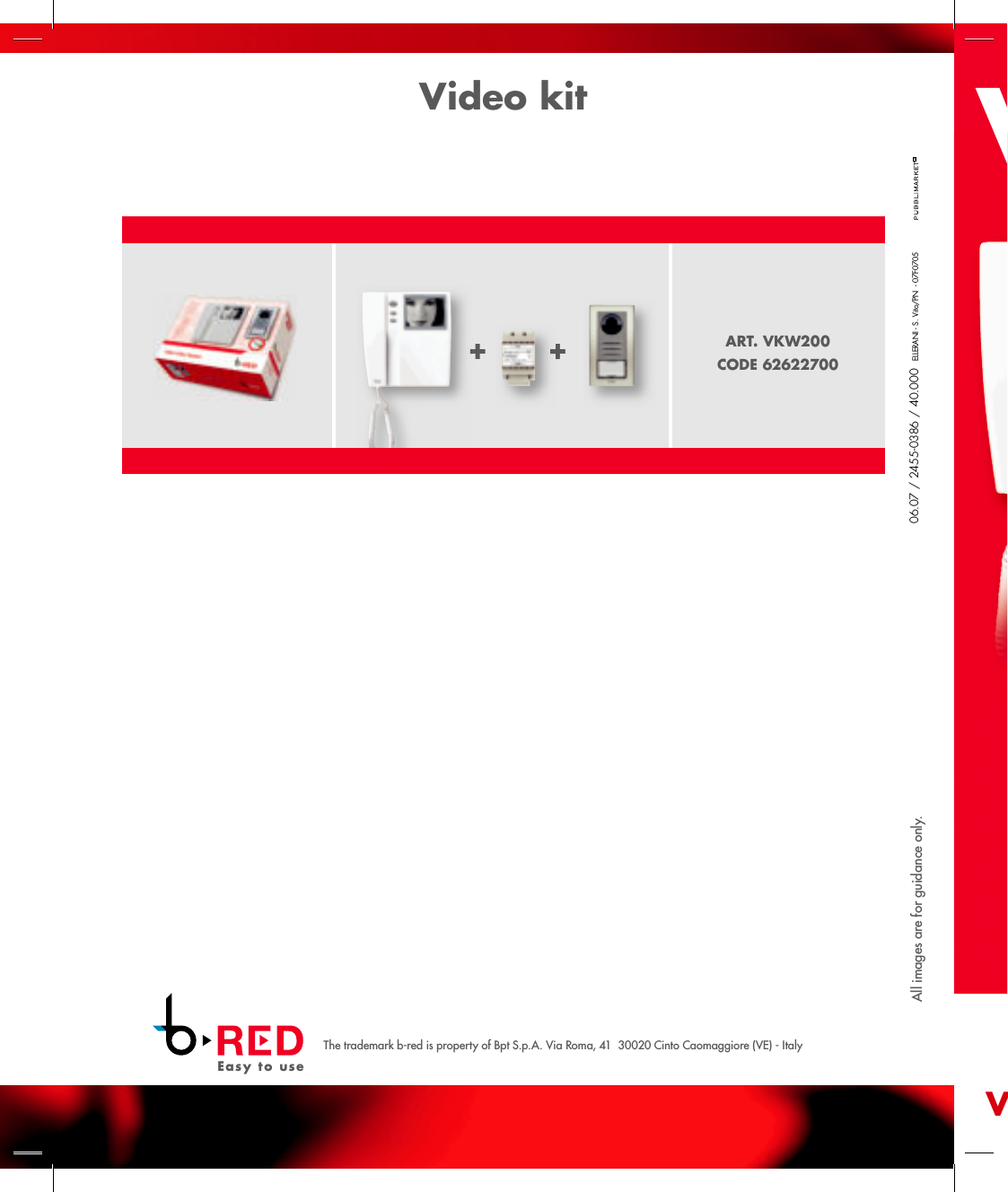 Dep Bred VideoKit ING B Red Video