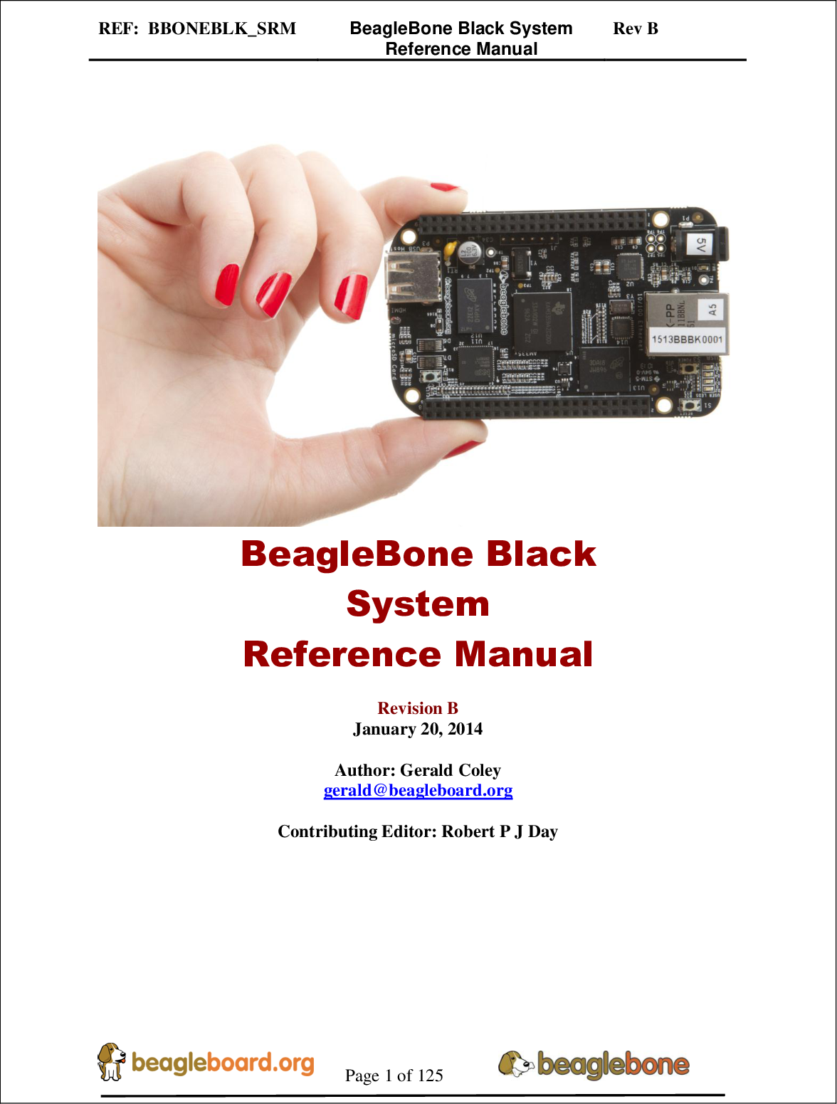 Beagle Bone Black Manual