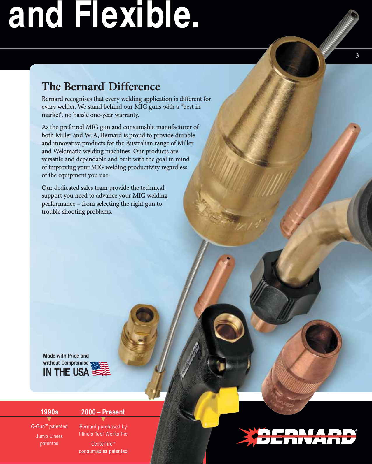 Bernard Centerfire MIG GUN Brochure