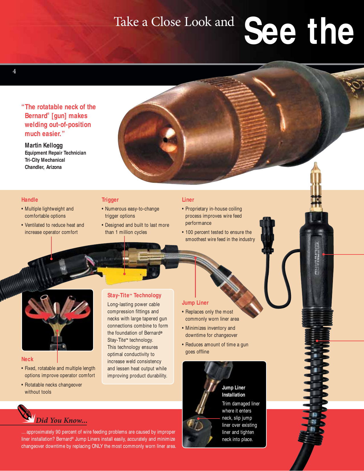 Bernard Centerfire MIG GUN Brochure
