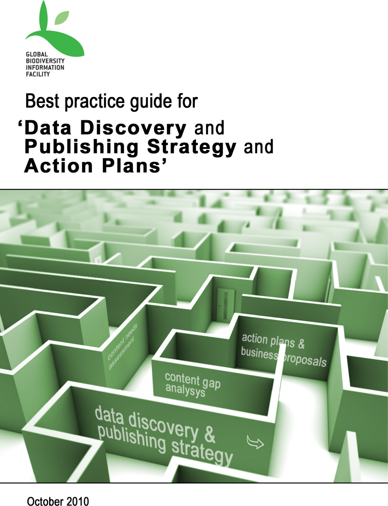 Best Practice Guide For Data Discovery And Publishing Strategy Action Plans