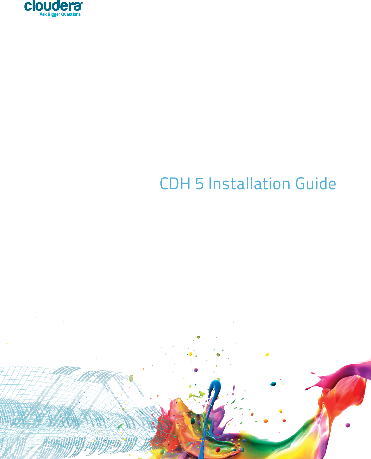 CDH 5 Installation Guide CDH5