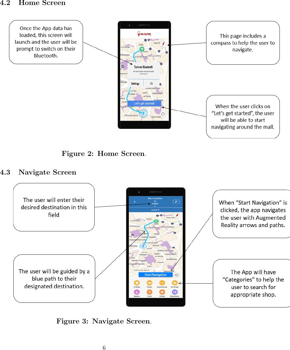 COS 301 User Manual Indoor Mall Navigation