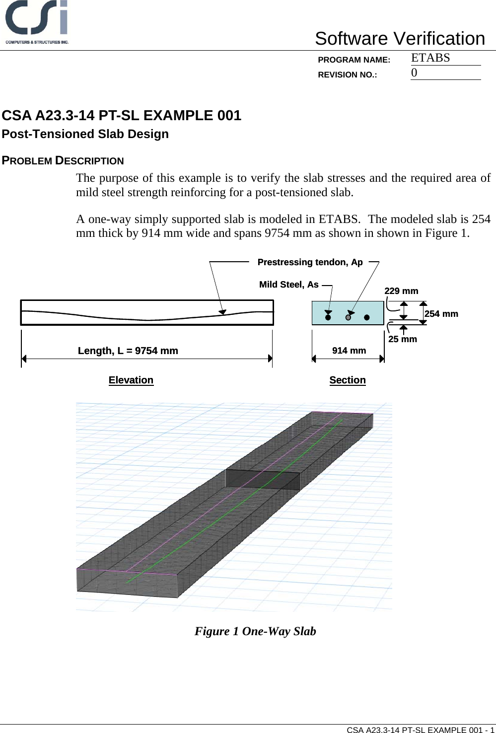 CSA A23.3 14 PT SL Example 001