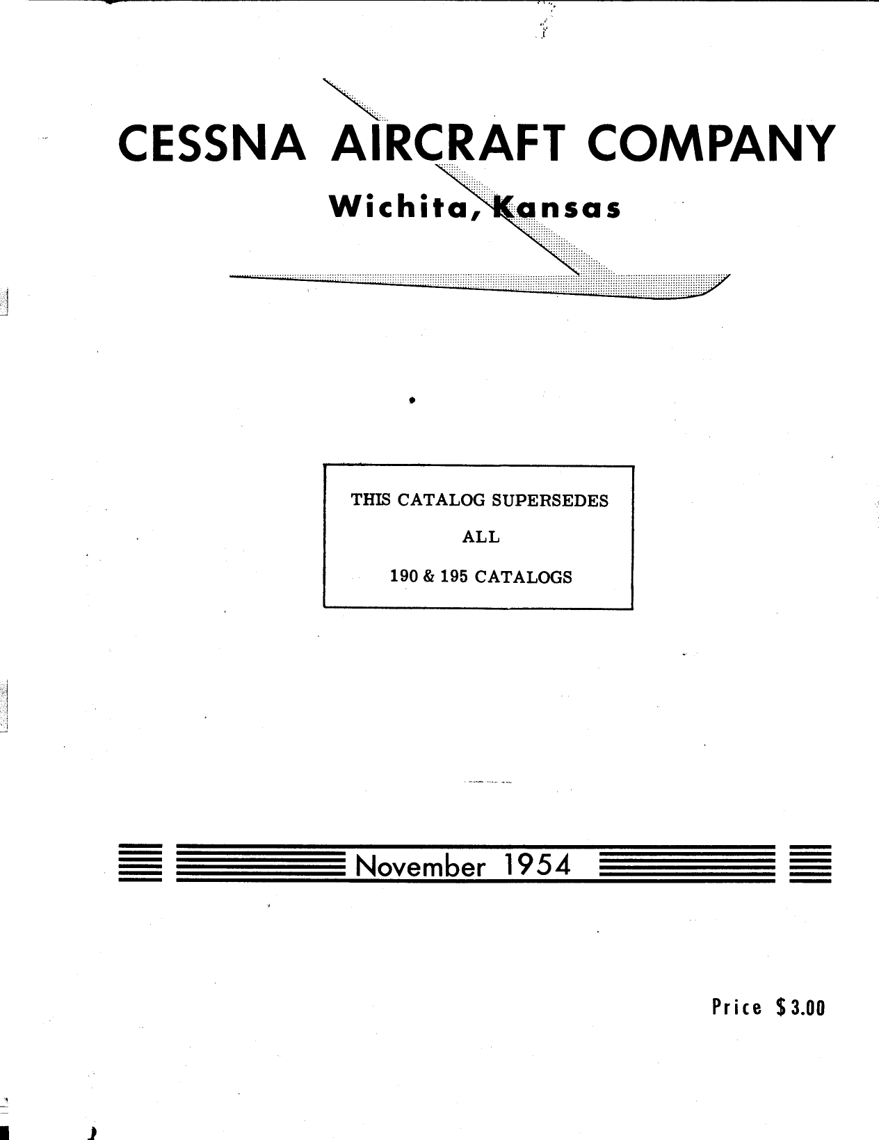 Cessna 190 195 Parts Catalog Cessna_190 195_Parts Manual
