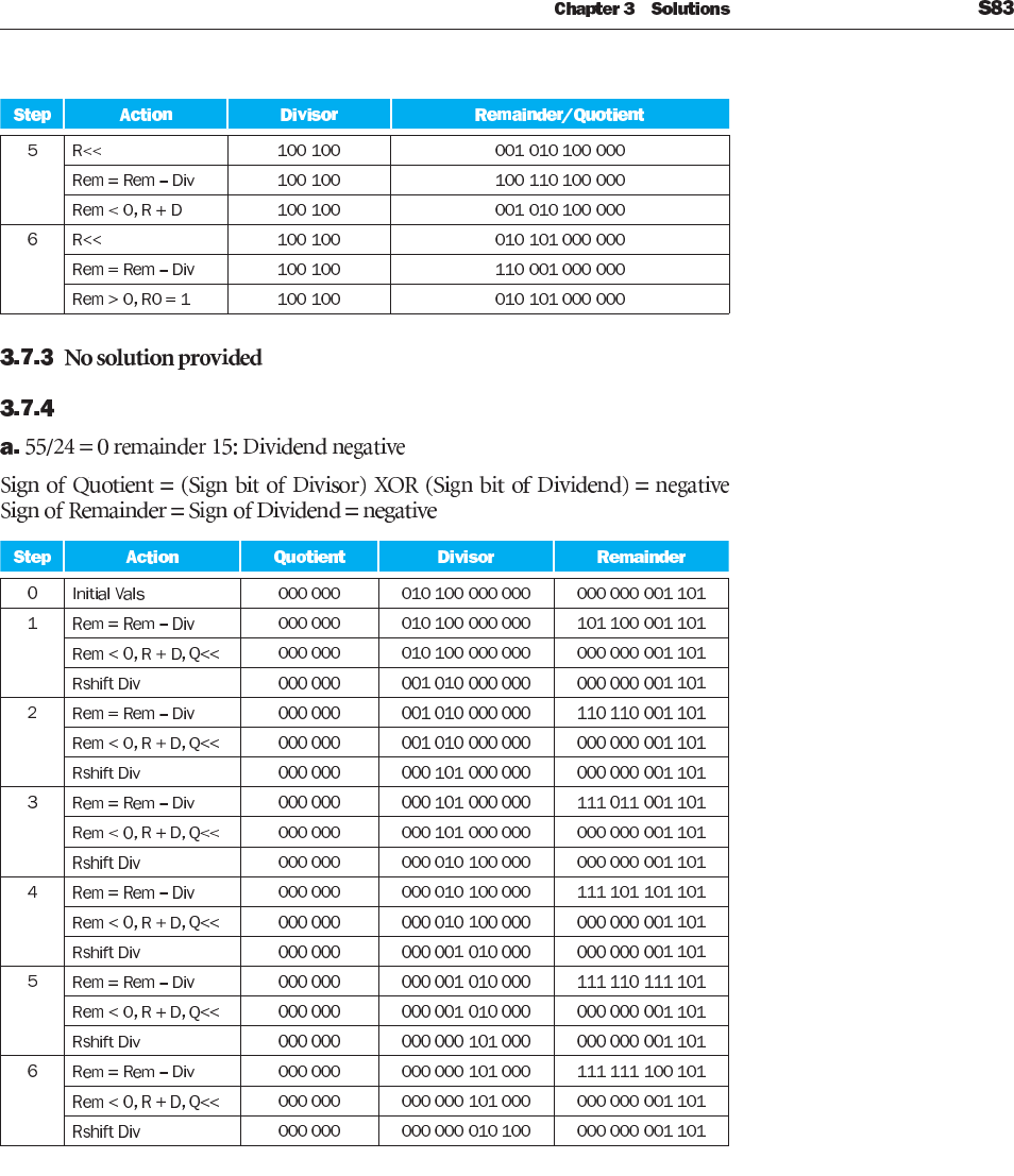 Computer Organization And Design (Solution Manual) Patterson & Hennessy ...