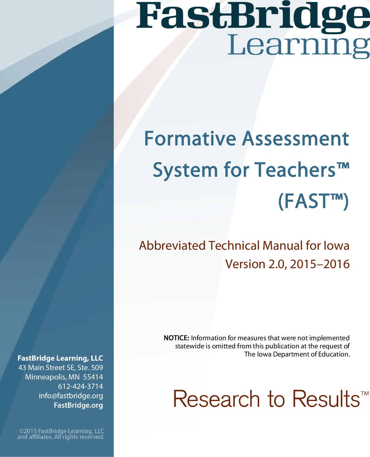 E FAST Technical Manual