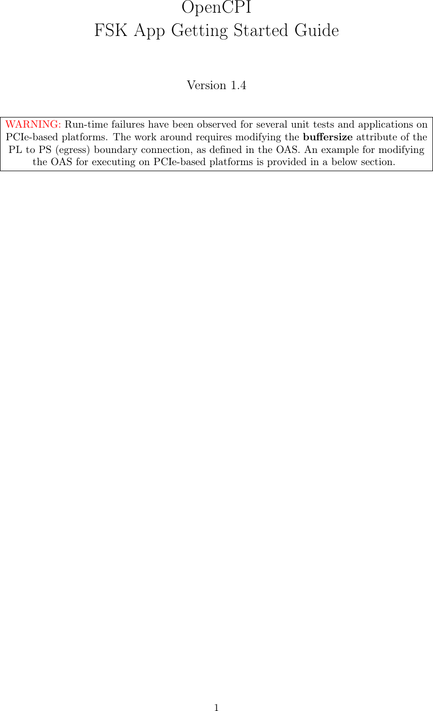 FSK App Getting Started Guide