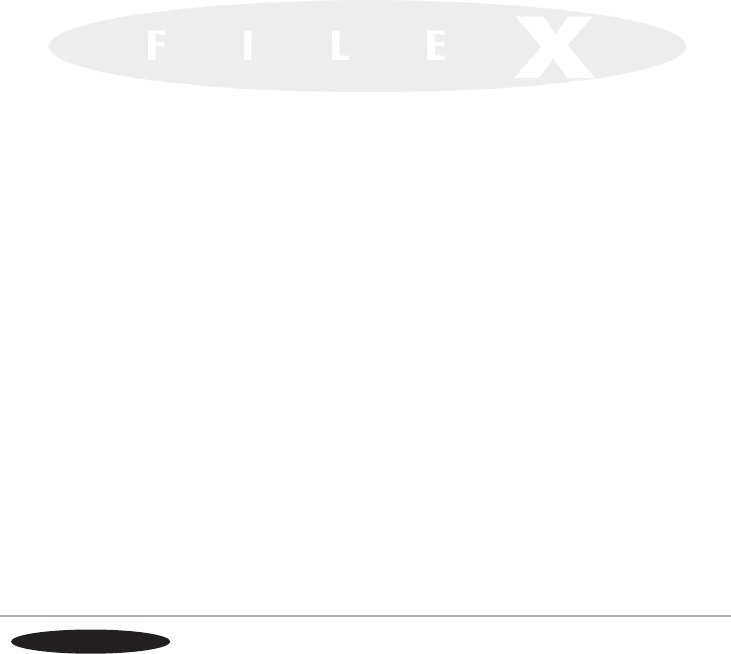 FileX User Guide File X