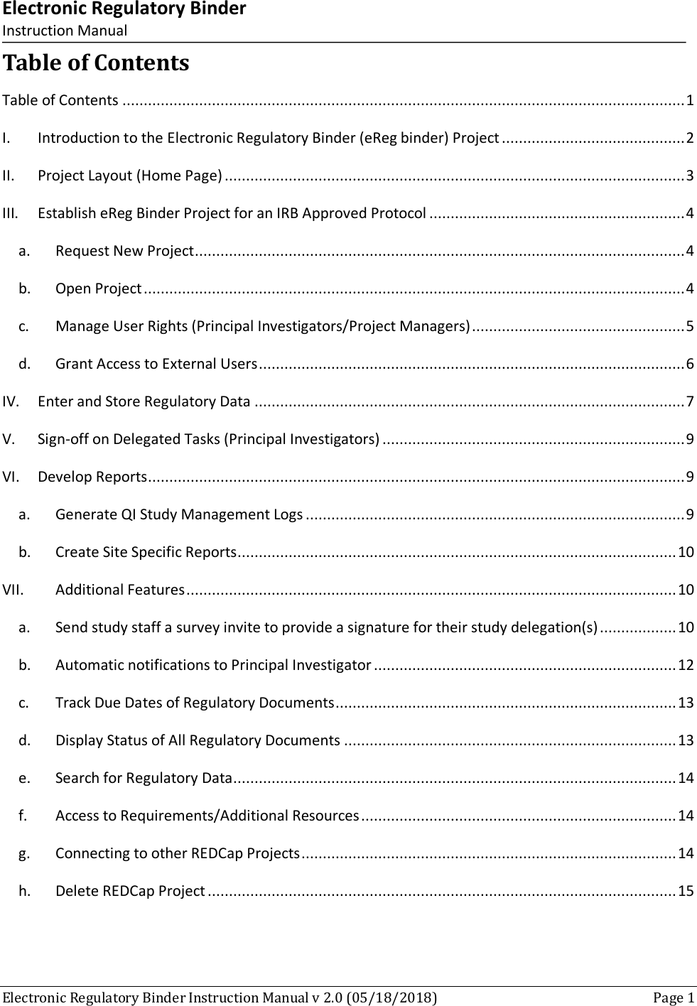 E Reg Binder Manual V 2.0