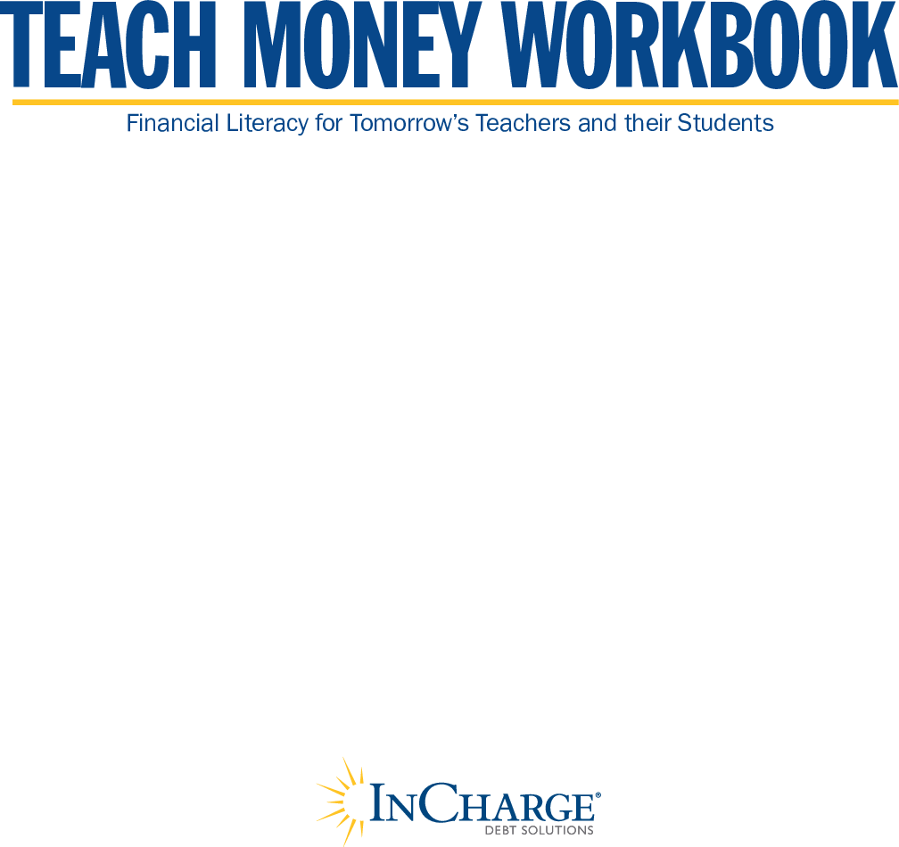 Teach Money Financial Literacy Teaching Guide