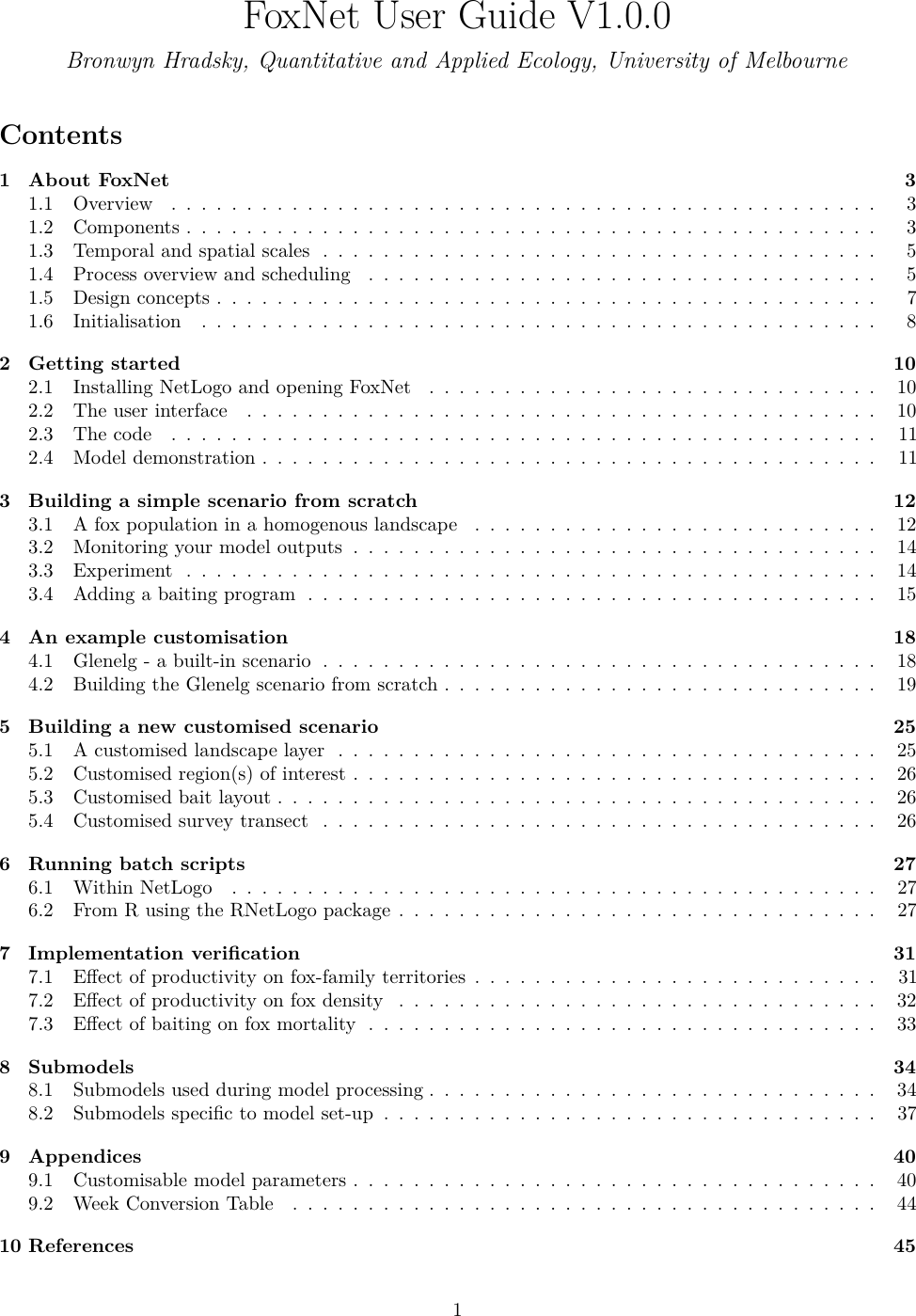 FoxNet User Guide V1.0.0 Fox Net