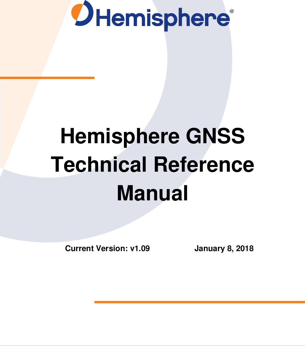 GPS Hemisphere GNSS Technical Reference Guide V1.09