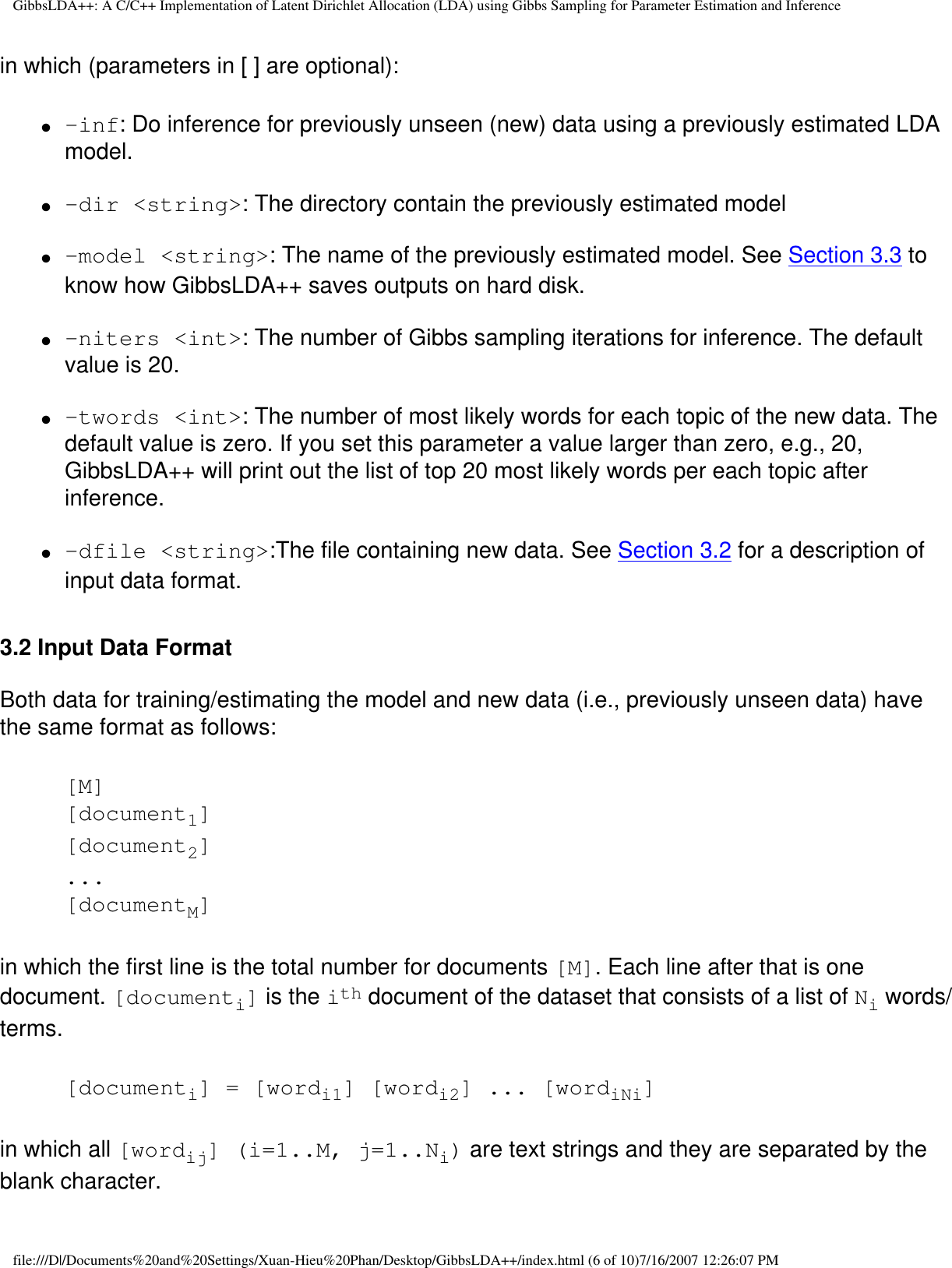 GibbsLDA++: A C/C++ Implementation Of Latent Dirichlet Allocation (LDA) Using Gibbs Sampling For ...