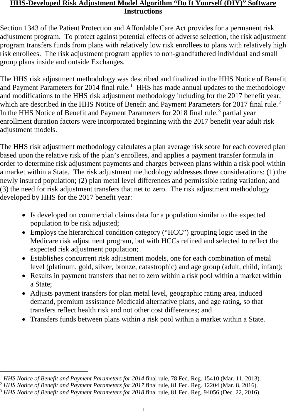 HHS HCC DIY Instructions