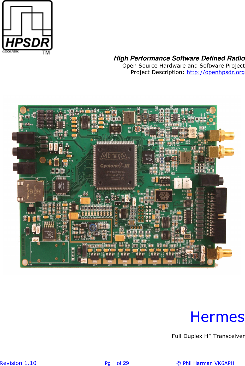 Hermes_User_Manual_V1.10 Hermes User Manual V1.10