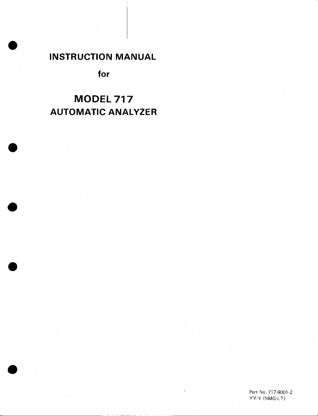 Hitachi 717 Instruction Manual Users Guide