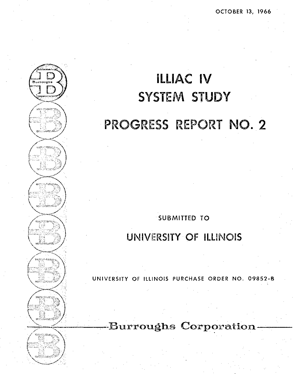 ILLIAC_IV_System_Study_Progress_Report_No_2_Oct66 ILLIAC IV System ...