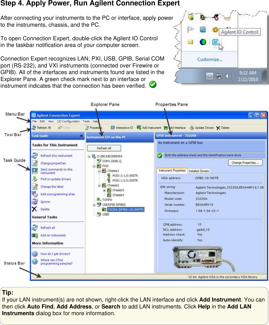 Agilent IO Libraries Suite 16 Quick Start Guide 0