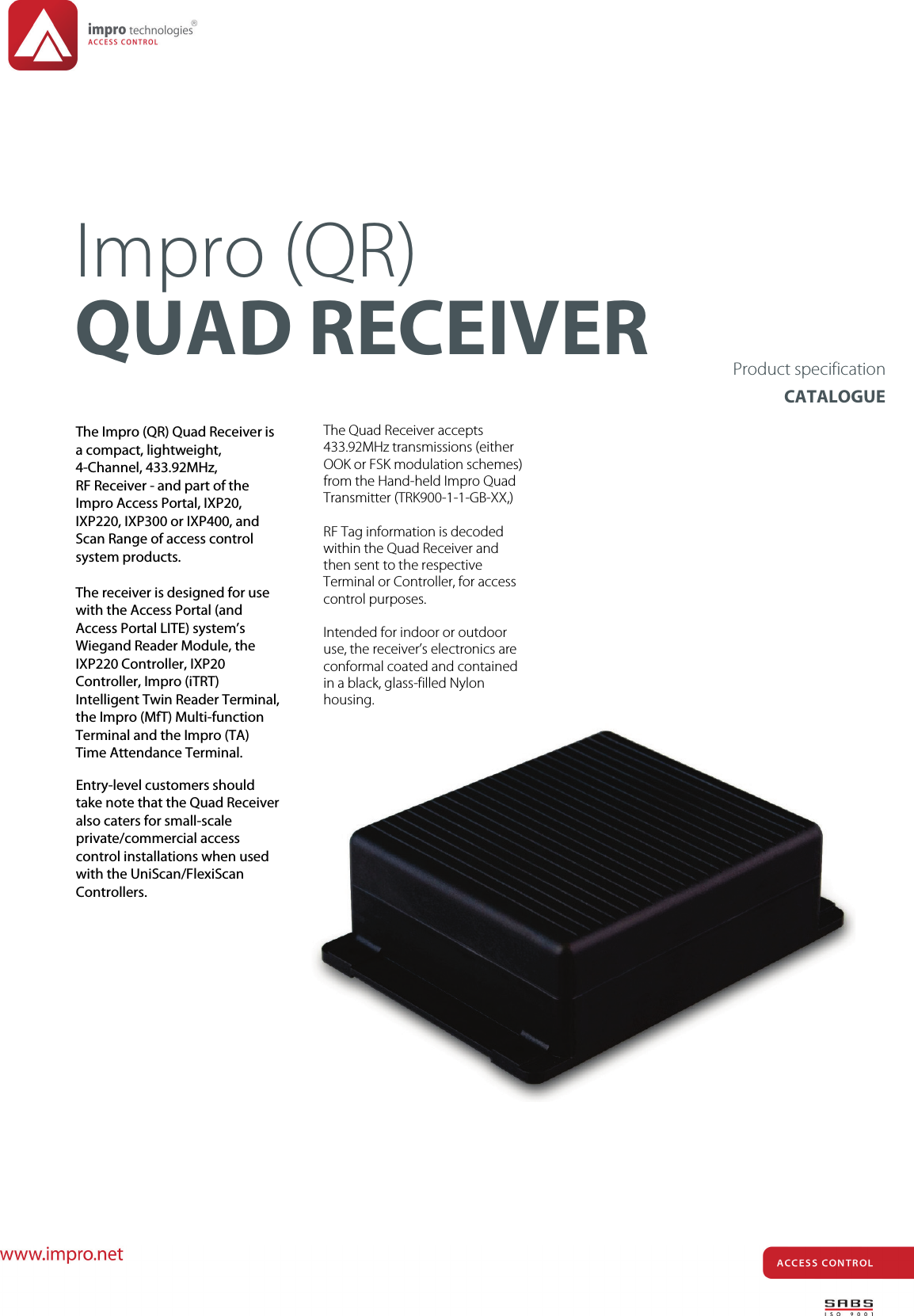Impro QRQuad Receiver
