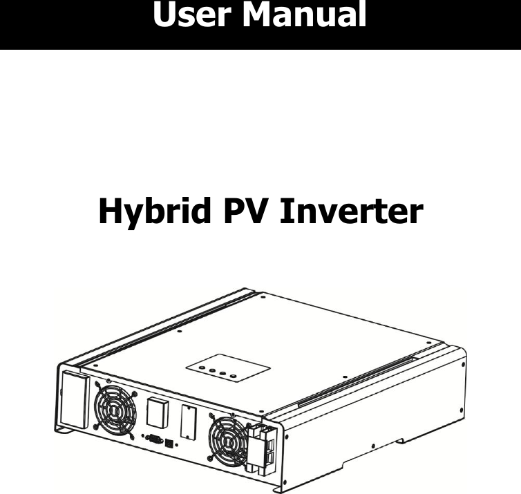 Infini Solar Manual