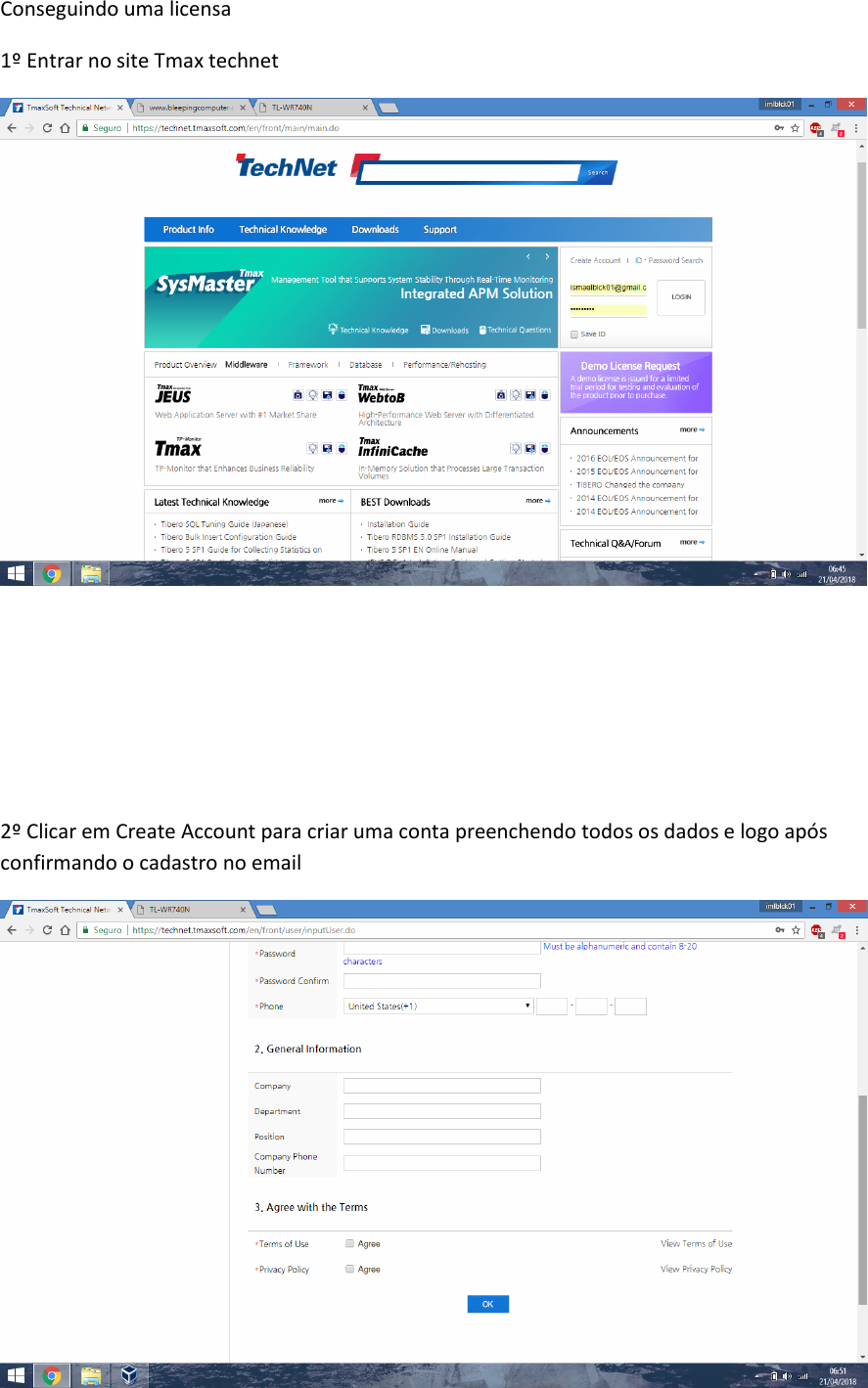 Instalação Manual Tibero