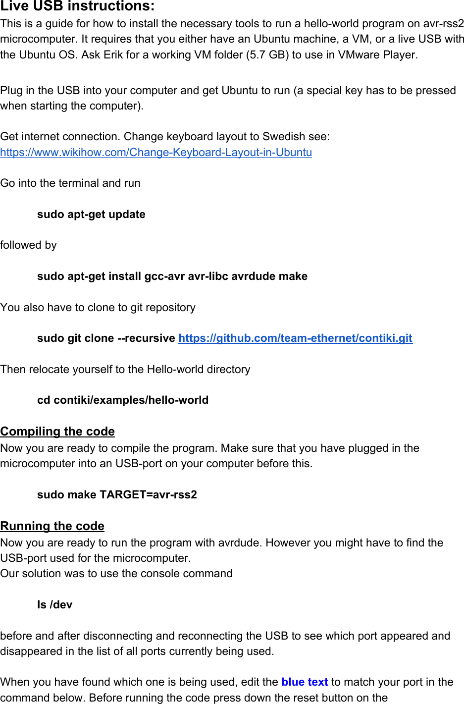 Instructions For Setting Up Toolchain Microcomputer