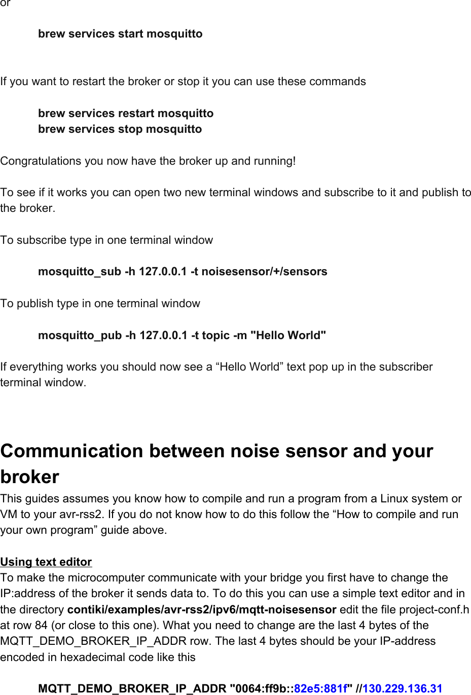 Instructions For Setting Up Toolchain Microcomputer