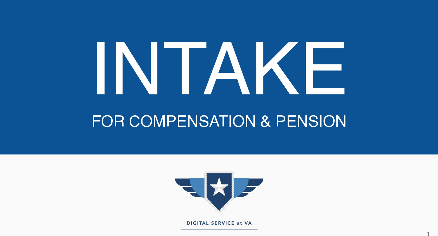 Intake Quick Reference Guide