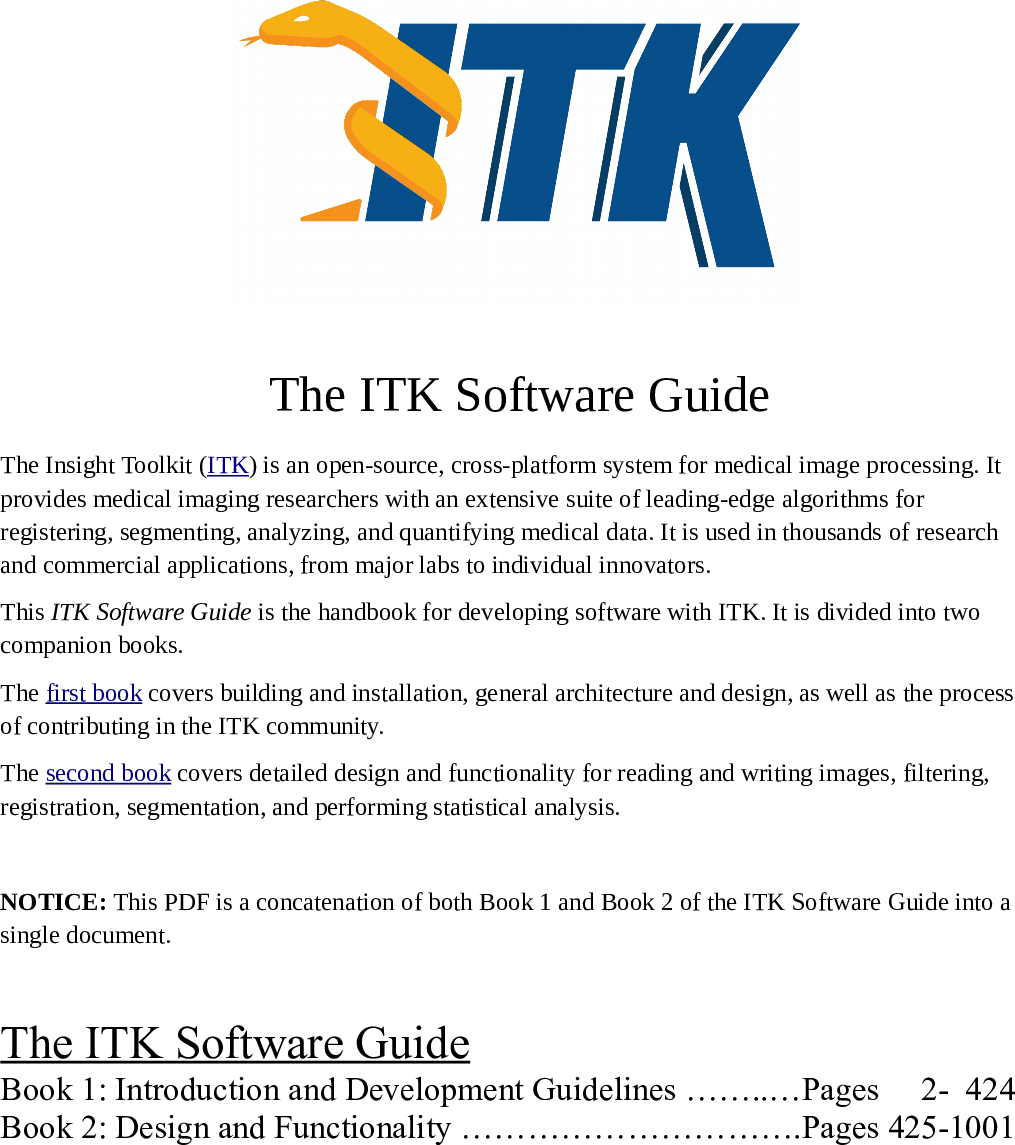 Itk Software Guide 5.0