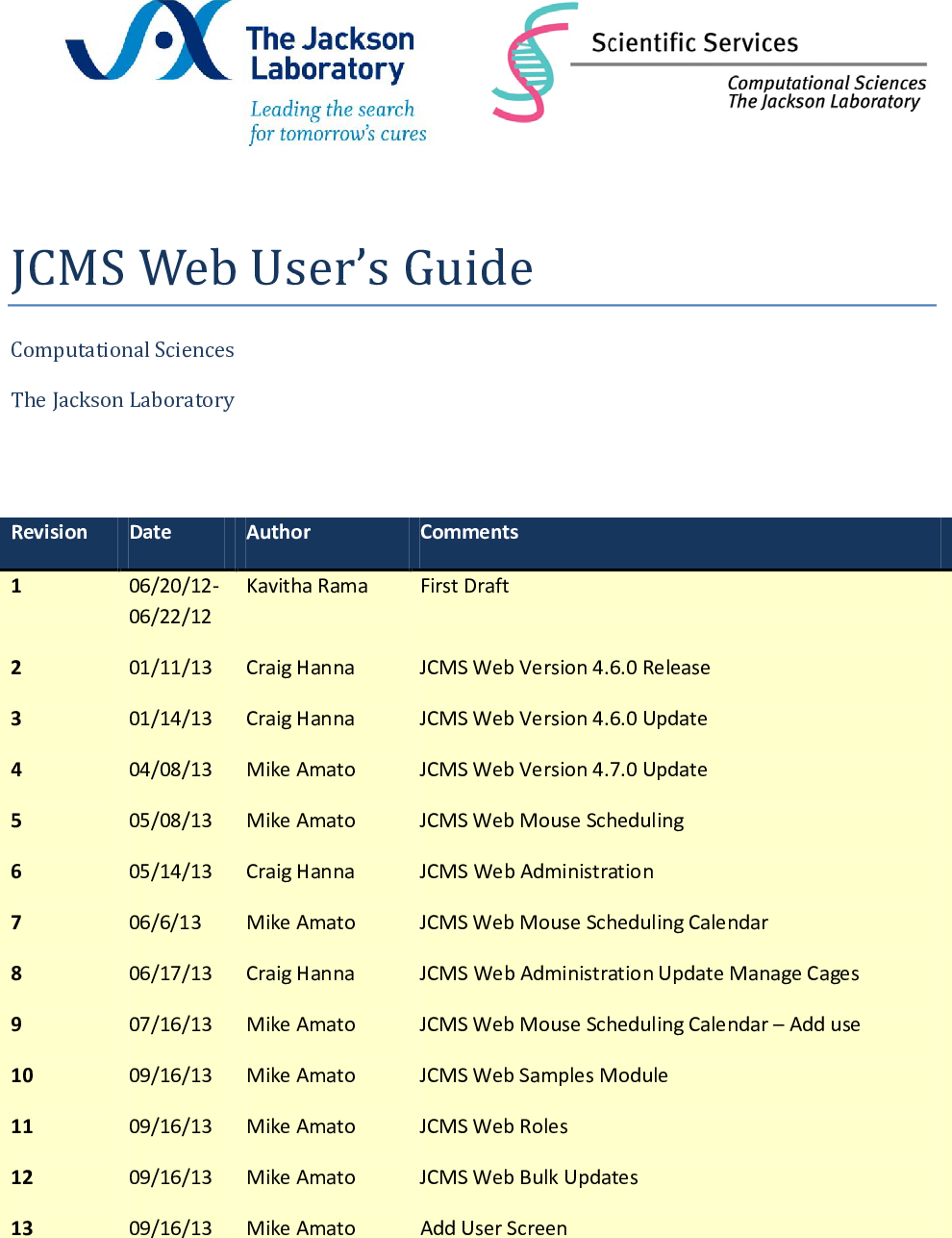 JCMSWeb User Guide